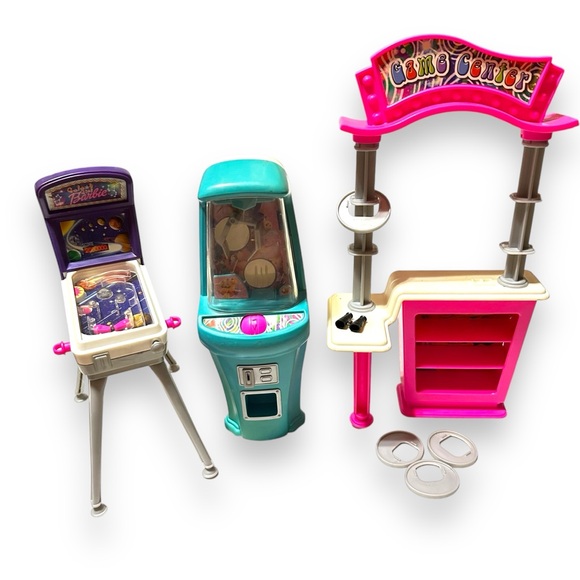 Mattel | Toys | Vintage Barbie Play N Prize Arcade Play Set 200 Mattel ...